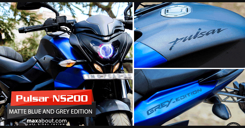 Bajaj Pulsar NS200 Grey Edition by DS Design - MODIFIED BIKE RIDER
