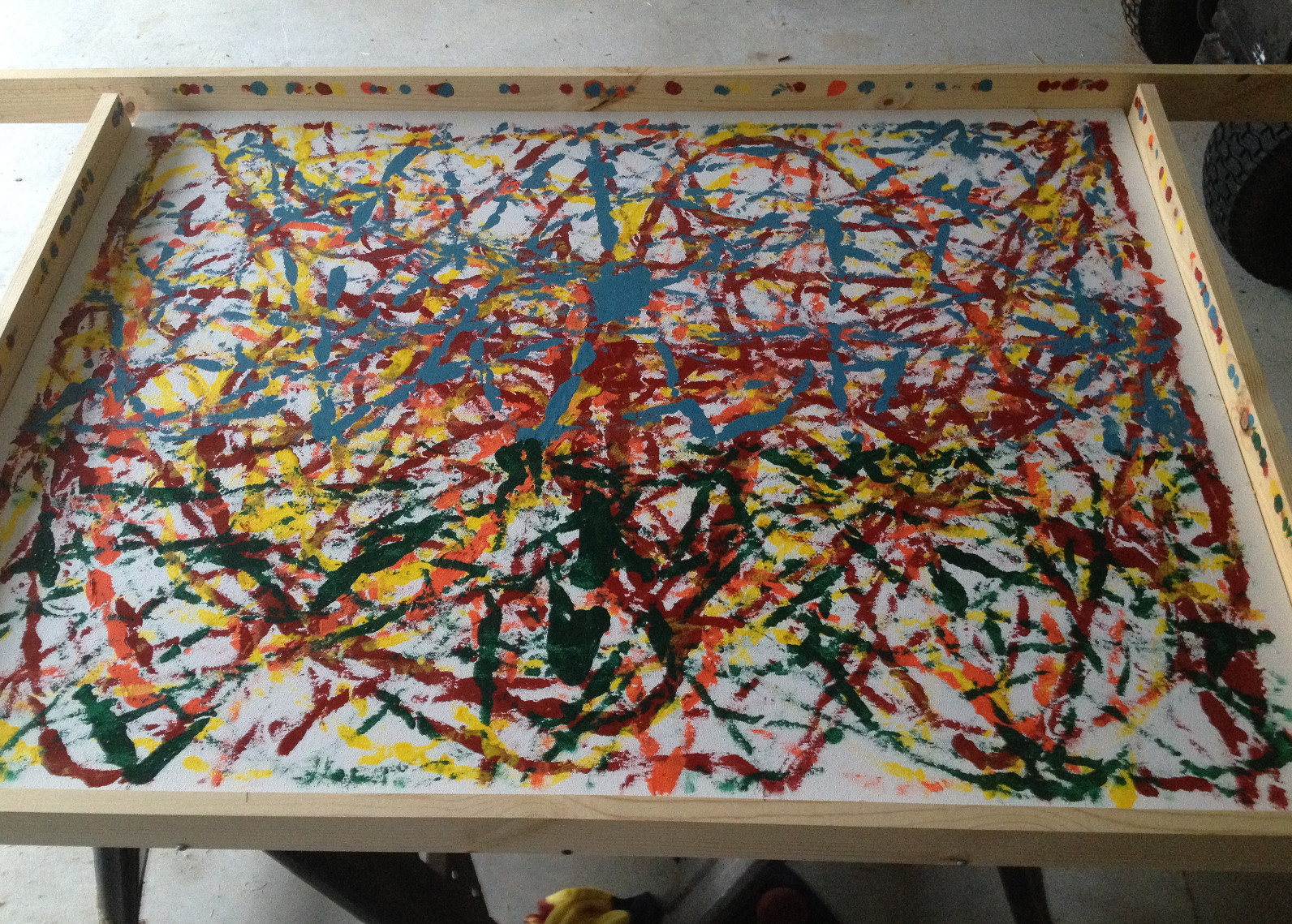 The 36th Lock: Tennis Ball Painting