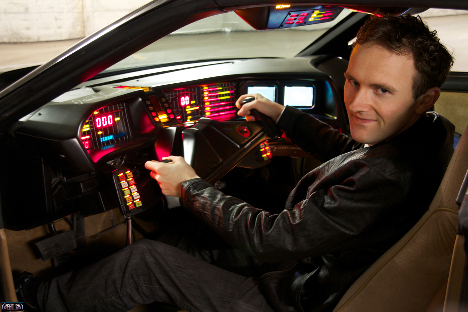 Schaffhausen: Schaffhausen besucht K.I.T.T. Auto aus Knight Rider