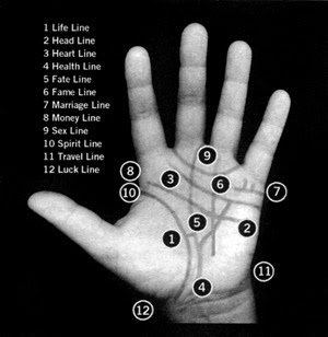 Palm Reading Lines - How to read hand lines: 2015
