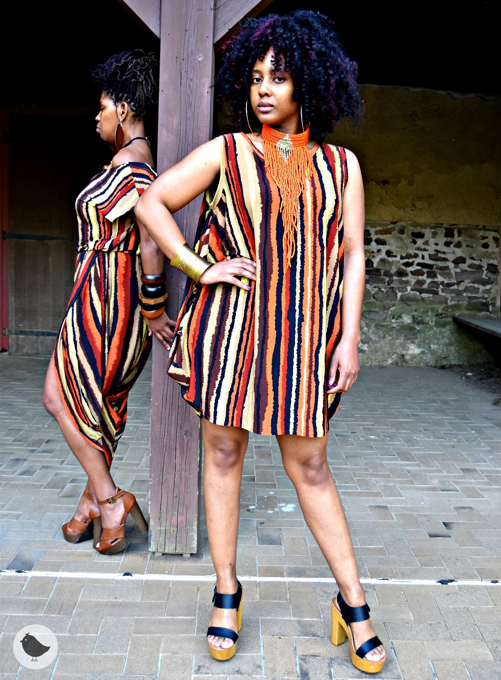 Stripes TwoTimes [DIY Dress Simplicity 8379 and DIY Jumpsuit Style Sew ...