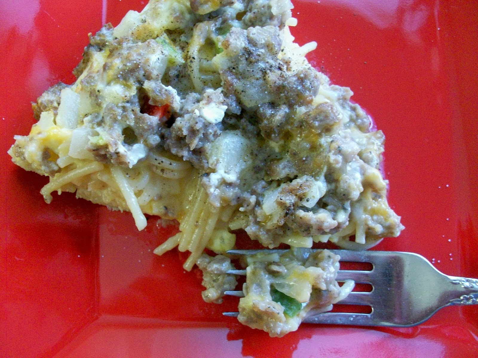 Martha's Recipe Cabinet: Breakfast Spaghetti