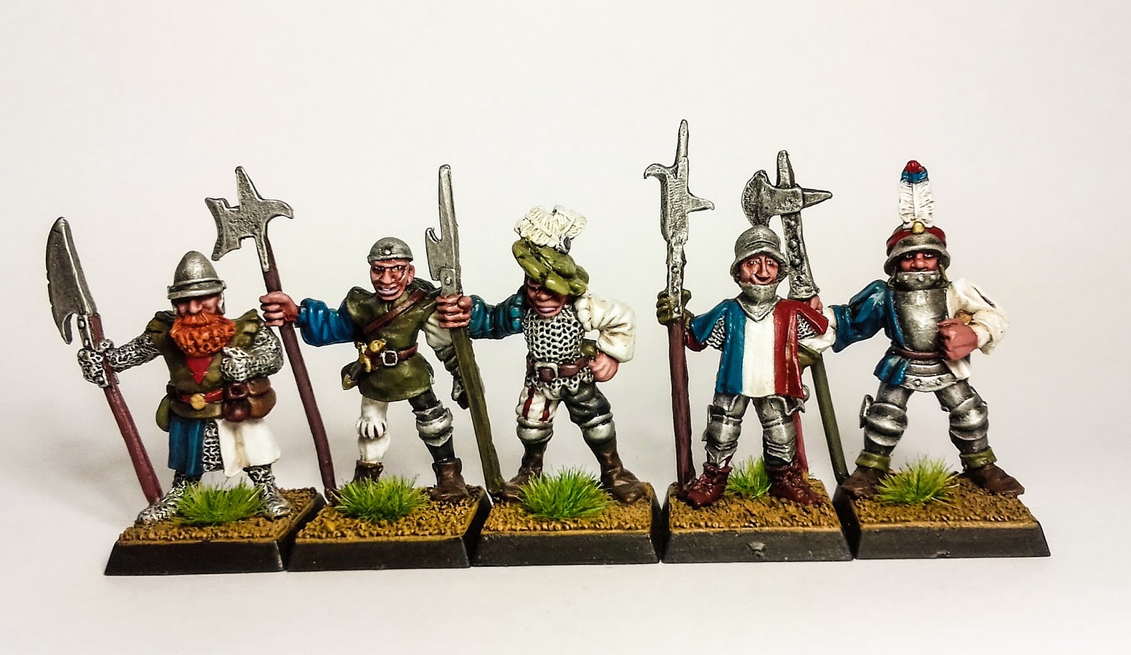 THE WORK OF SHAITAN: Warhammer Empire Border Princes Update - Halberdiers