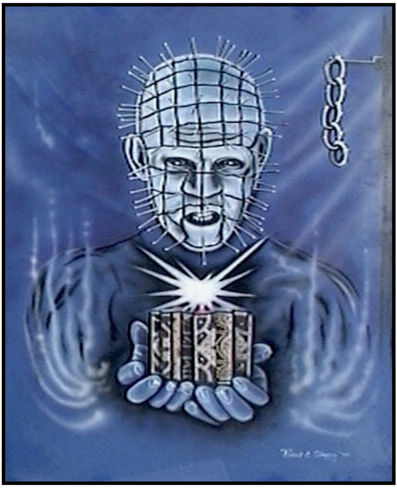 Middle Earth Collectors: Exclusive Hellraiser Framed Pinhead Artwork