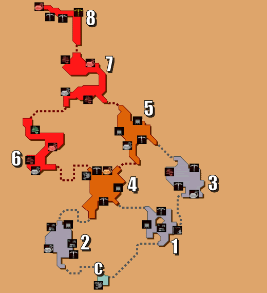 MonsterHunterGeral: Mapas Monster Hunter 1 PS2