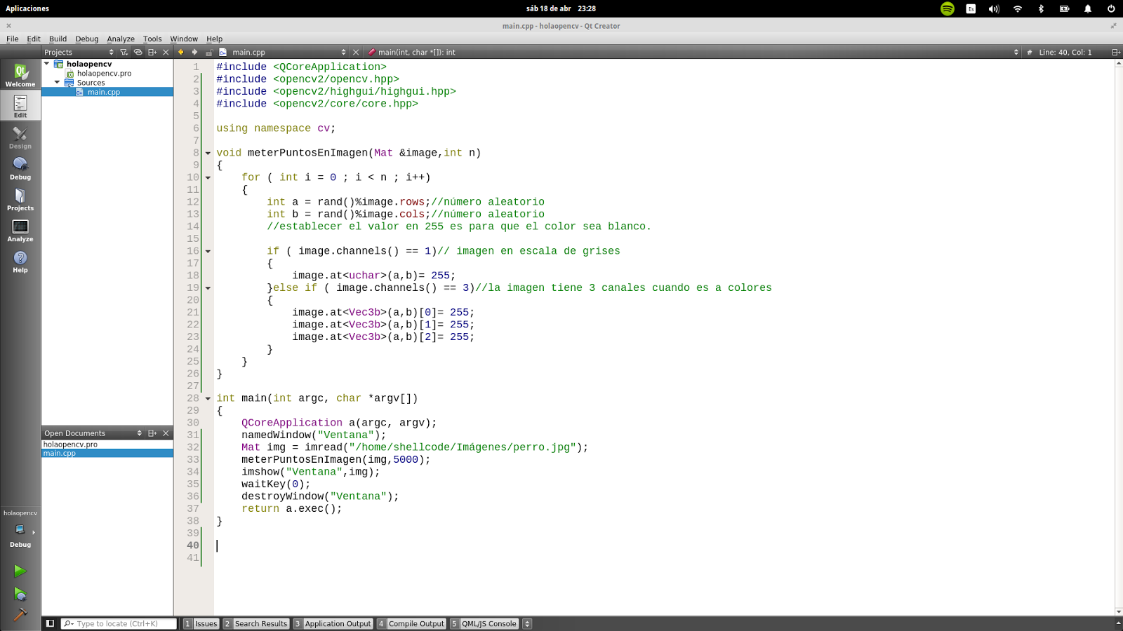 OpenCV en Español: Alterar color de pixeles - Manipulación de Pixeles ...