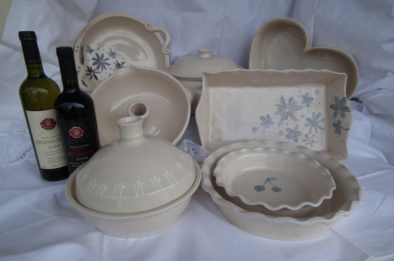 Kerámia - Cserépedény -Tavasz - Ajándék - Nőnap - Valentin♥Nap-Húsvét ...