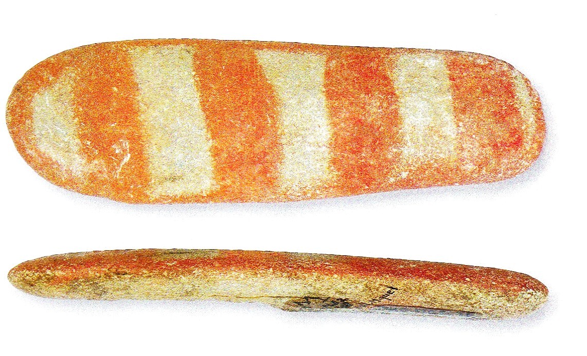 Rock Art Blog: AZILIAN PAINTED PEBBLES: