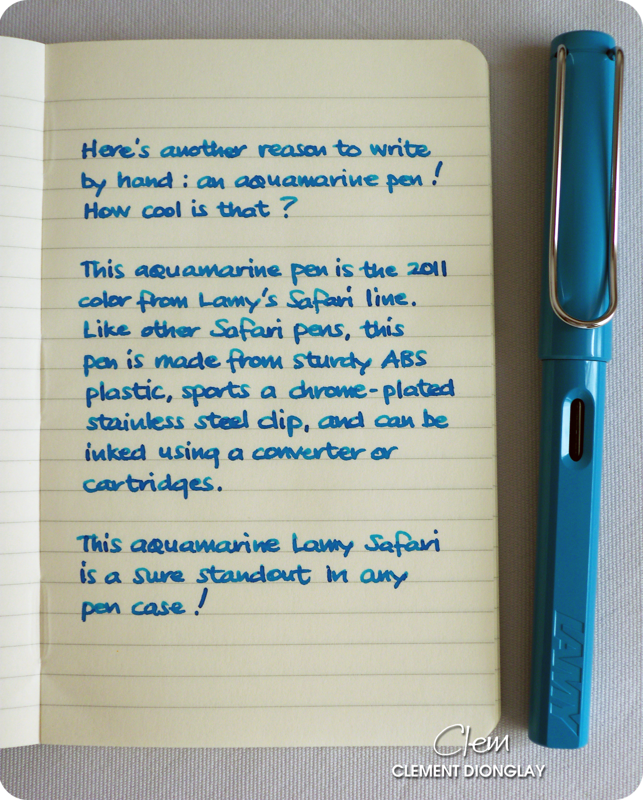 Any recommendations for a bold, middle-tone blue ink that shades into ...