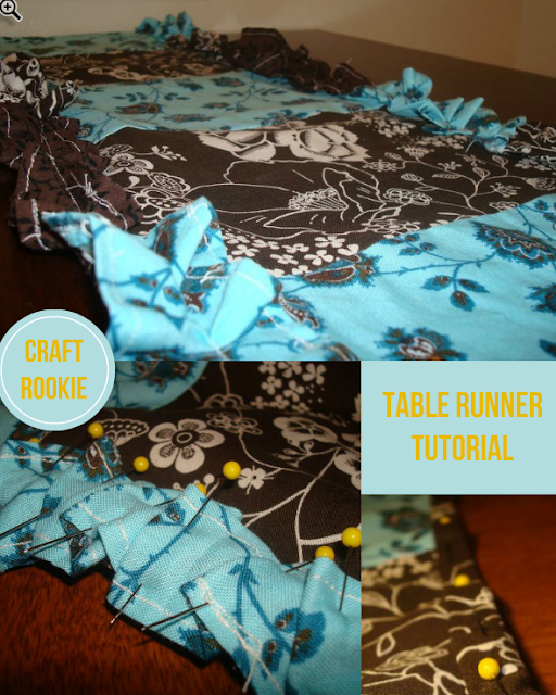 Craft Rookie: Table Runner Tutorial