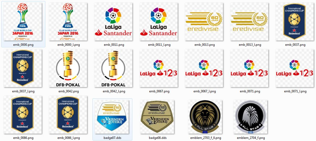 pes-modif: PES 2016 Update Emblem, Badge & Logo 2017 for PTE 6.0 Patch ...