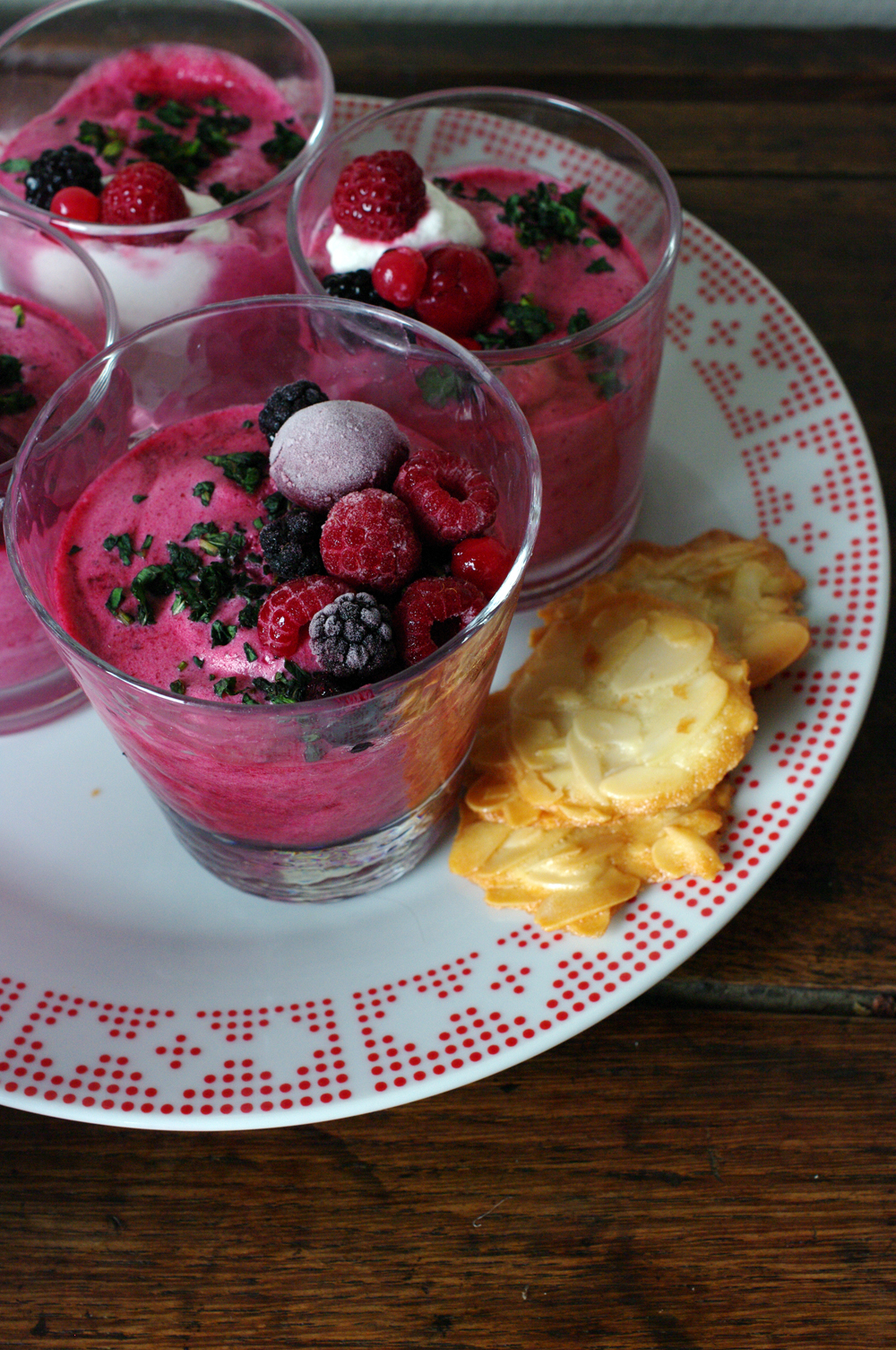 The Wandering Girl: Mousse rafraîchissante aux fruits rouges