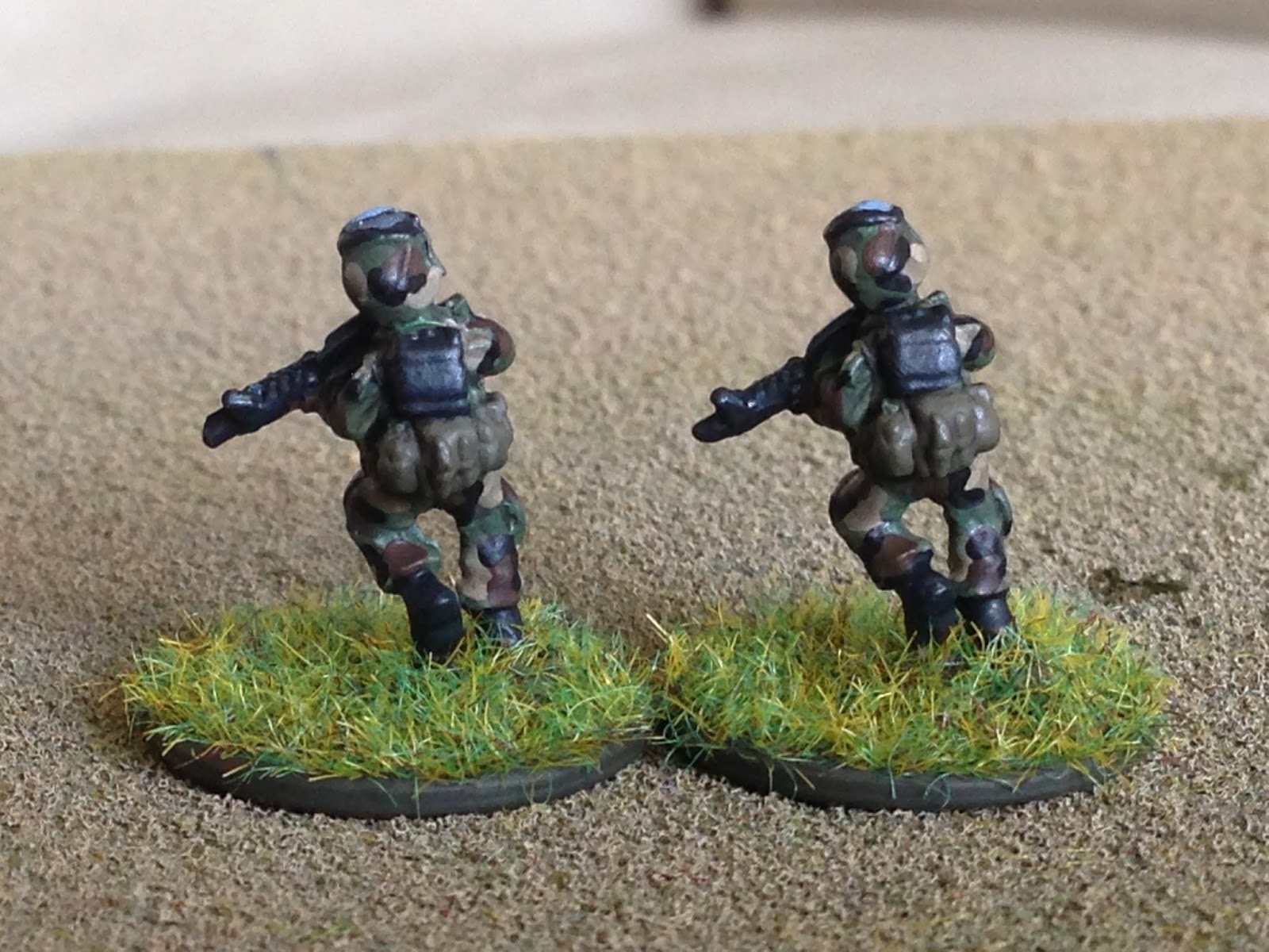 BlackHawkHet: Flashpoint Minis 15mm Modern US Army Rangers