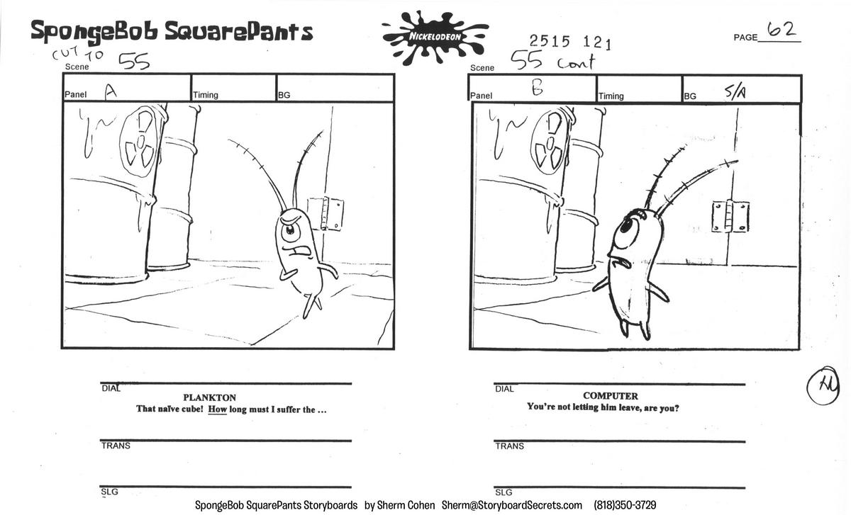 Sherm Cohen Storyboard Artist: SpongeBob Storyboards: The FUN Show