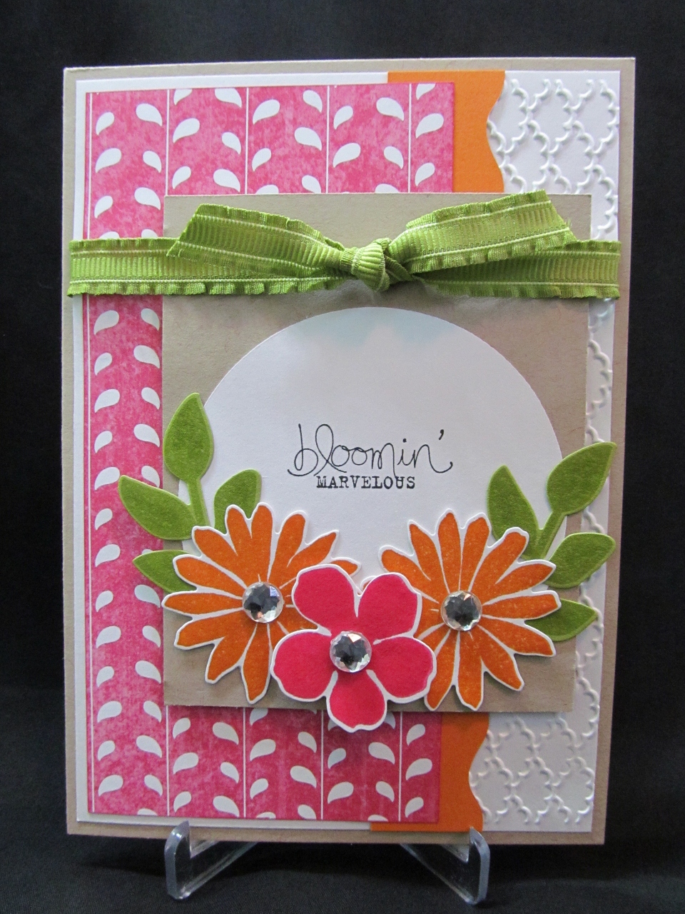 Savvy Handmade Cards: Bloomin' Marvelous Card