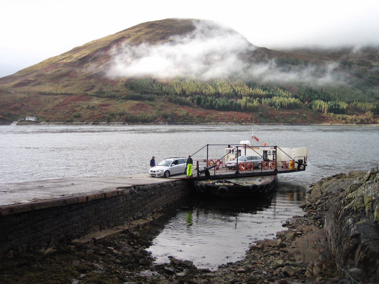 Cycle 7/70: OVER THE SKYE FERRY AT KYLERHEA