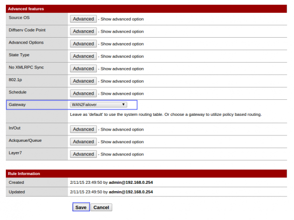 Configure Firewall Rules for Failover in PFSense - NETWORKSTIP Networking CCNA,Centos,Ubuntu,Sql,