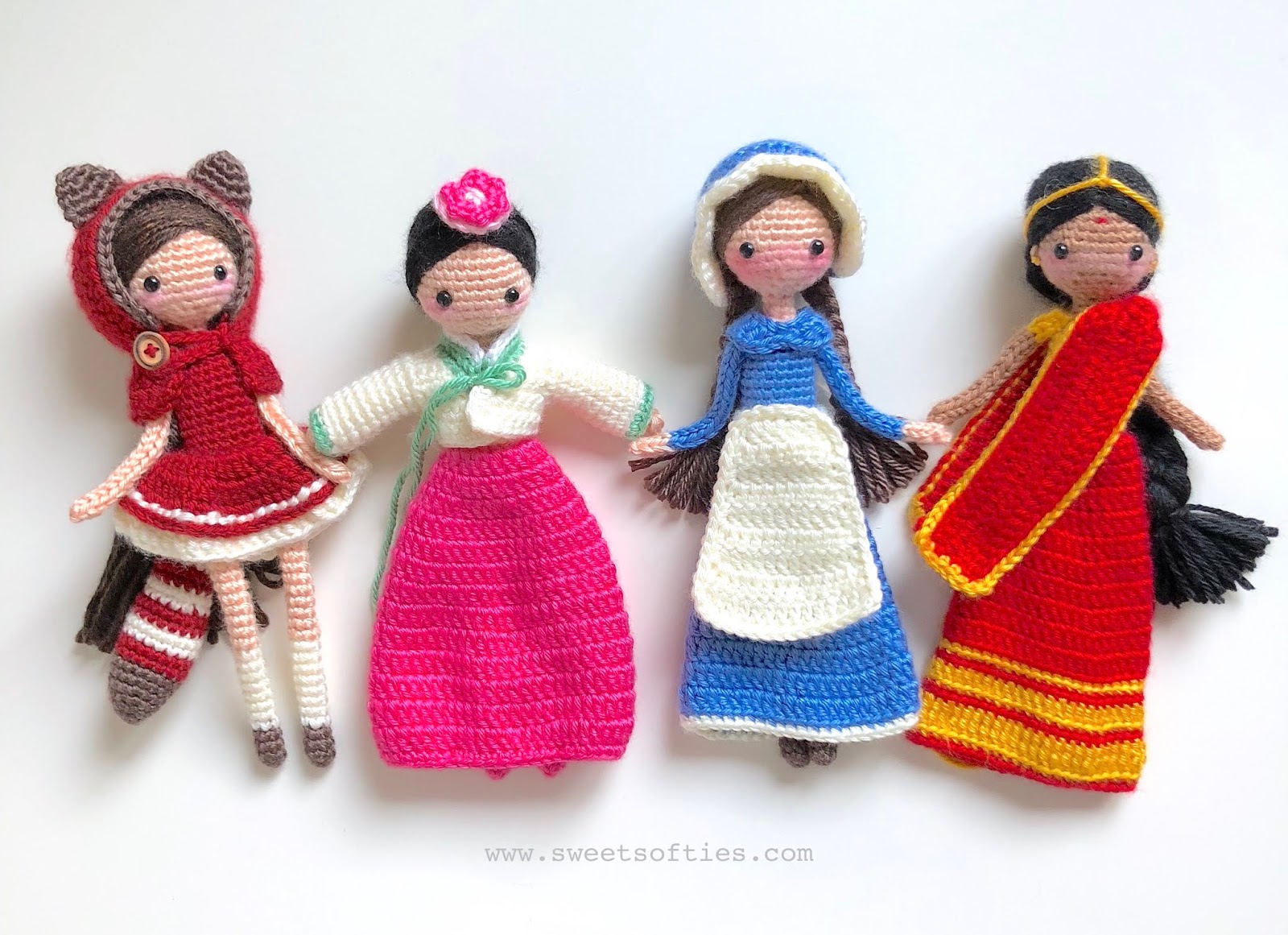 Darling Dolls Crochet Patterns - Sweet Softies | Amigurumi and Crochet