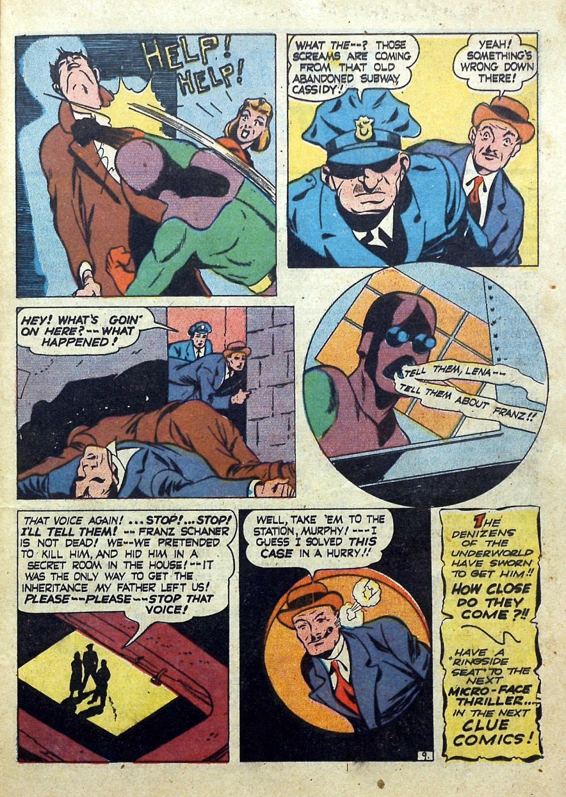 Four-Color Shadows: Micro Face-Allen Ulmer-1943