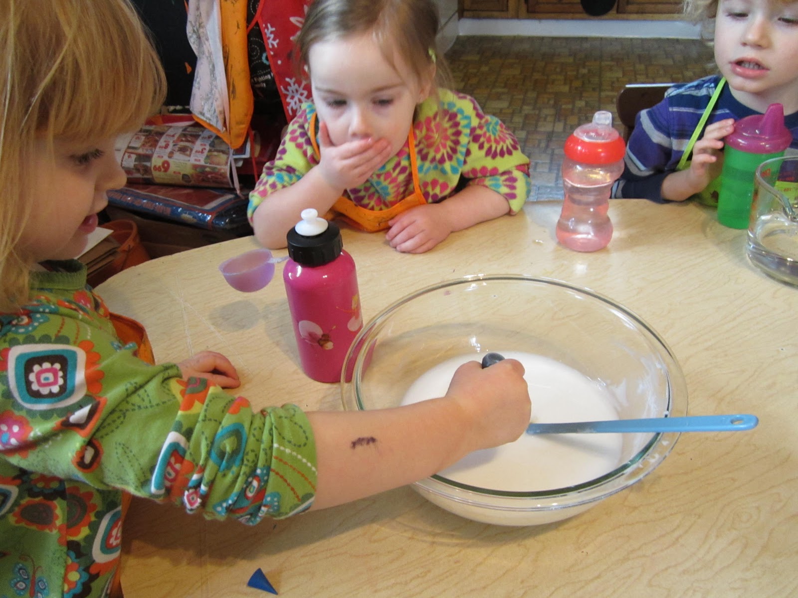 art and soul preschool: Learning about Molecules and making GAK