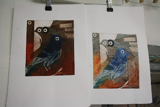 Sue Brown Printmaker: QUICK COLLAGRAPH