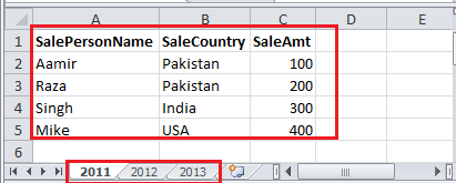 Welcome To TechBrothersIT: SSIS - Read Multiple Sheets from Excel File and Load into Table