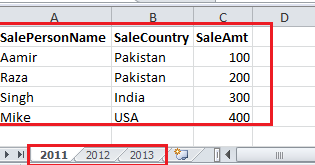 Welcome To TechBrothersIT: SSIS - Read Multiple Sheets from Excel File and Load into Table
