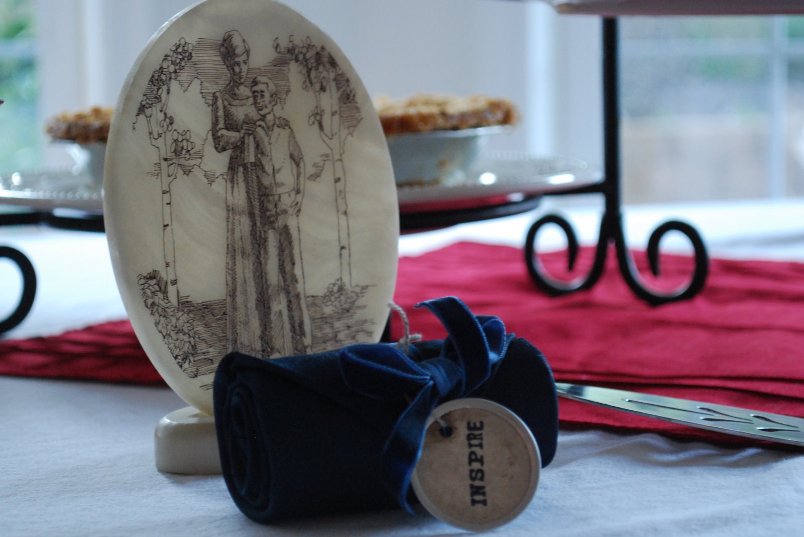 Tattered Threads & Willing Hands: Pie & Tie