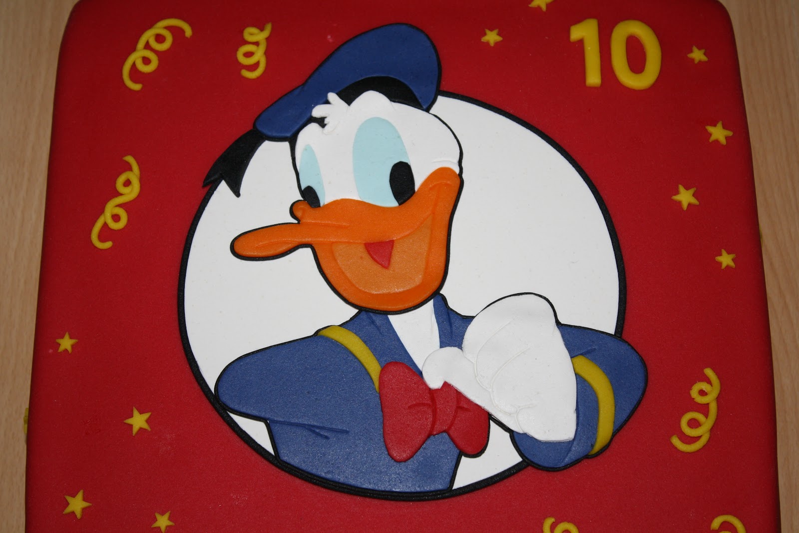 Karin's Taarten: Donald Duck-taart