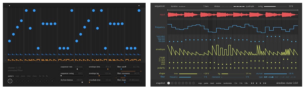 Sinevibes Cluster 2 Review: Complex, animated filter effects on the fly ...