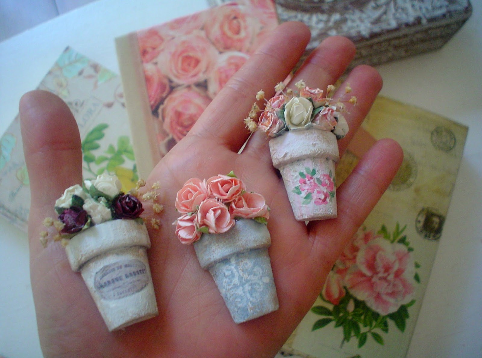 Teacup And Roses: Pequeñas miniaturas...