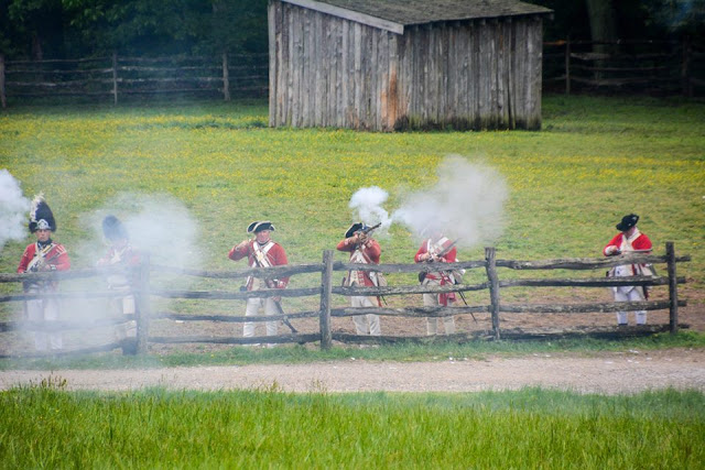 His Majesty's Marines (British Marines): Revolutionary War Reenactment ...