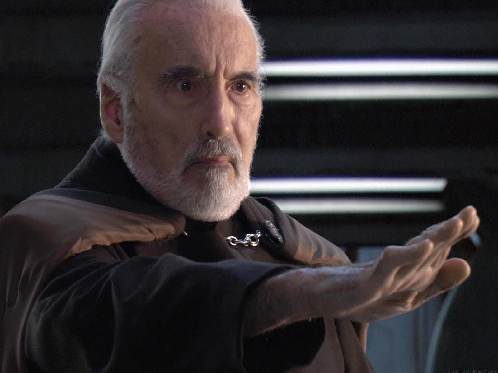 MIS ARCHIVOS DE STAR WARS: El Ataque de los Clones. Christopher Lee (Count Dooku)