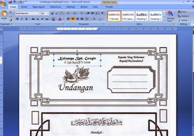 Pembuatan Undangan Otomatis Dengan MS.Word - Guru Peduli