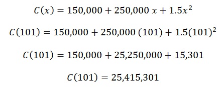 Costo Real y Costo Marginal. Ejemplo.