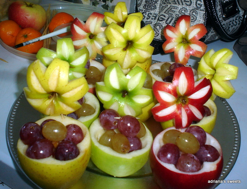Adriana retete culinare: aranjamente fructe, decor fructe, masa fructe ...