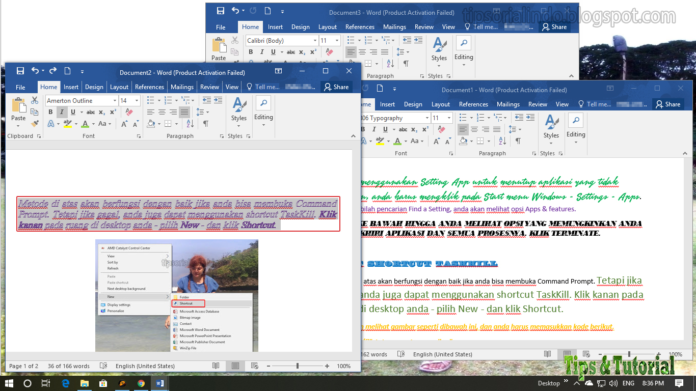 Cara Copy dan Paste Banyak Pilihan Teks di Microsoft Word ...