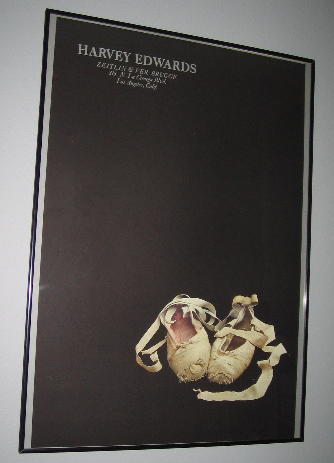 Eclectic Collectibles For Sale: 'Ballet Slippers' Fine Art Offset ...