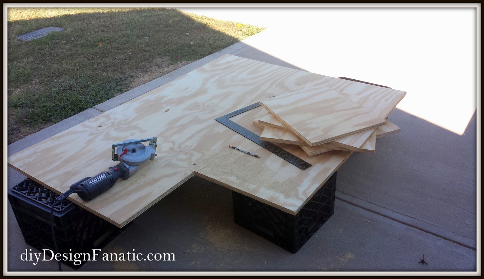 diy Design Fanatic: How To Make A Cat House/Side Table