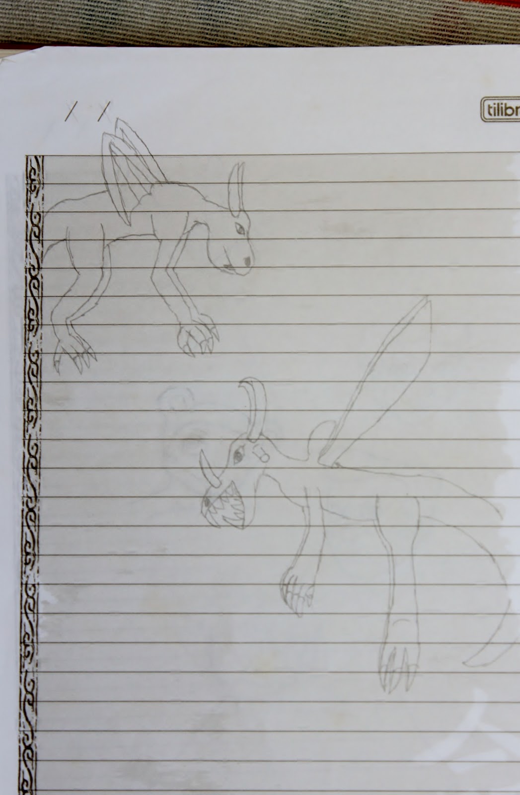 RICKART: desenhos antigos [old drawings]