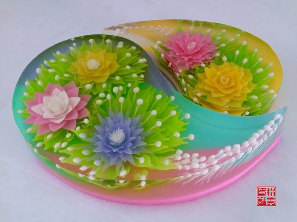 Yochana's Cake Delight! : 3D Jelly Art