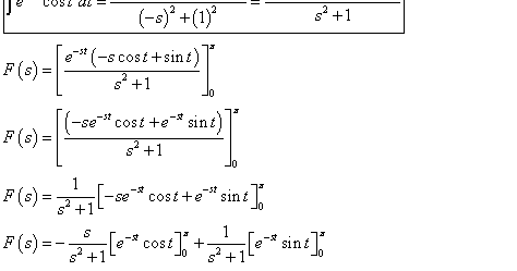 Differential Equations Solved Examples: Find the Laplace Transform of f(t) = {cos t , 0