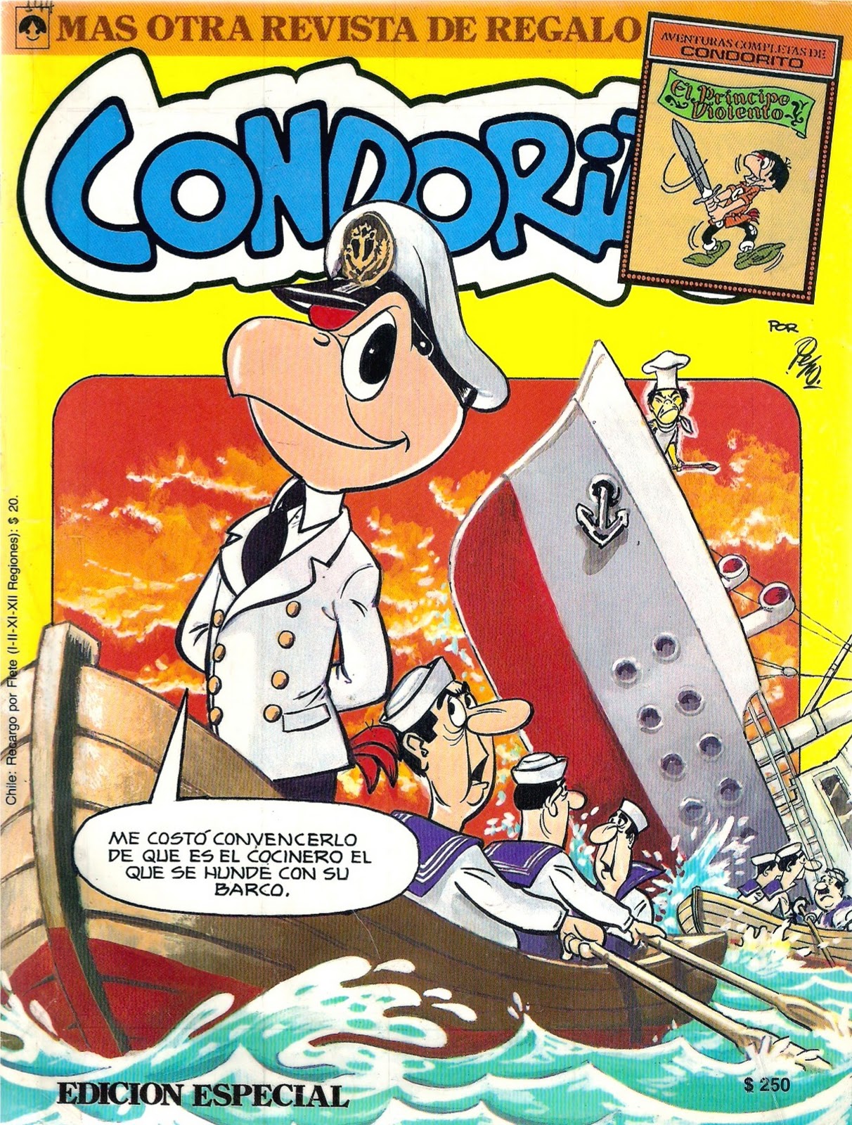 el club del guillo: Condorito