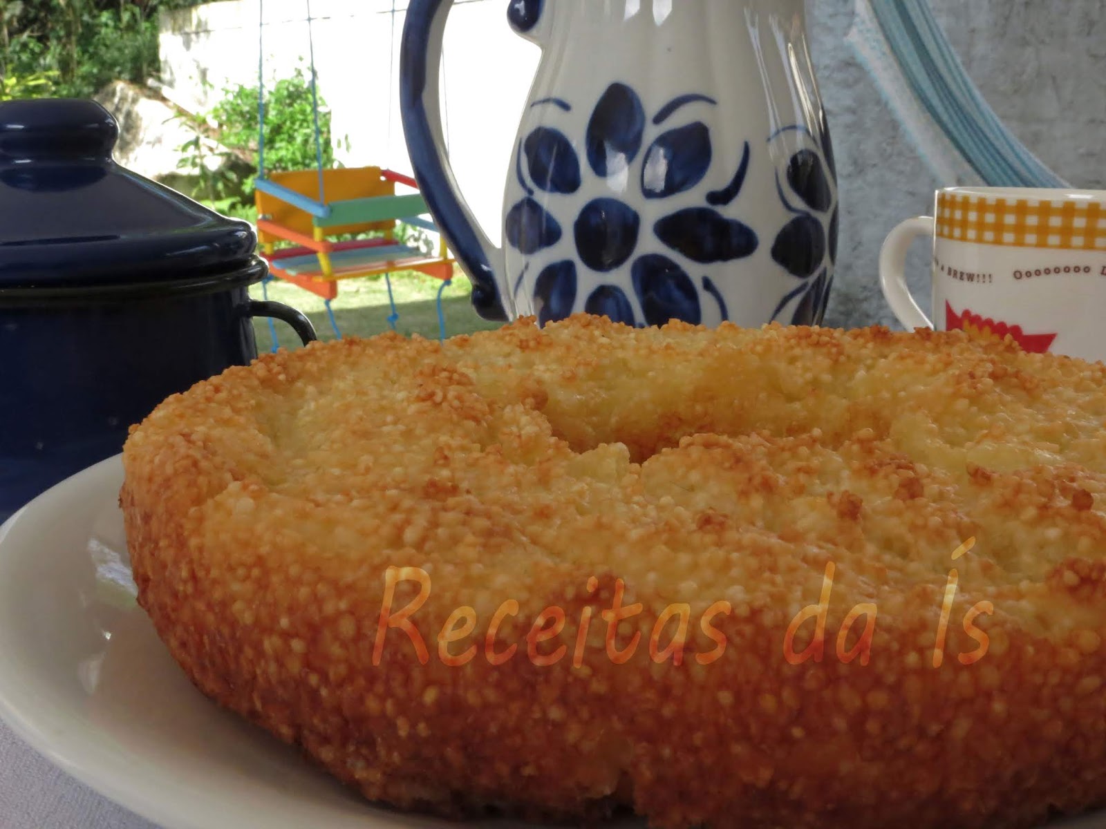 Receitas da Ís: BOLO GOMA DE TAPIOCA. Esse é salgadinho e feito com ...