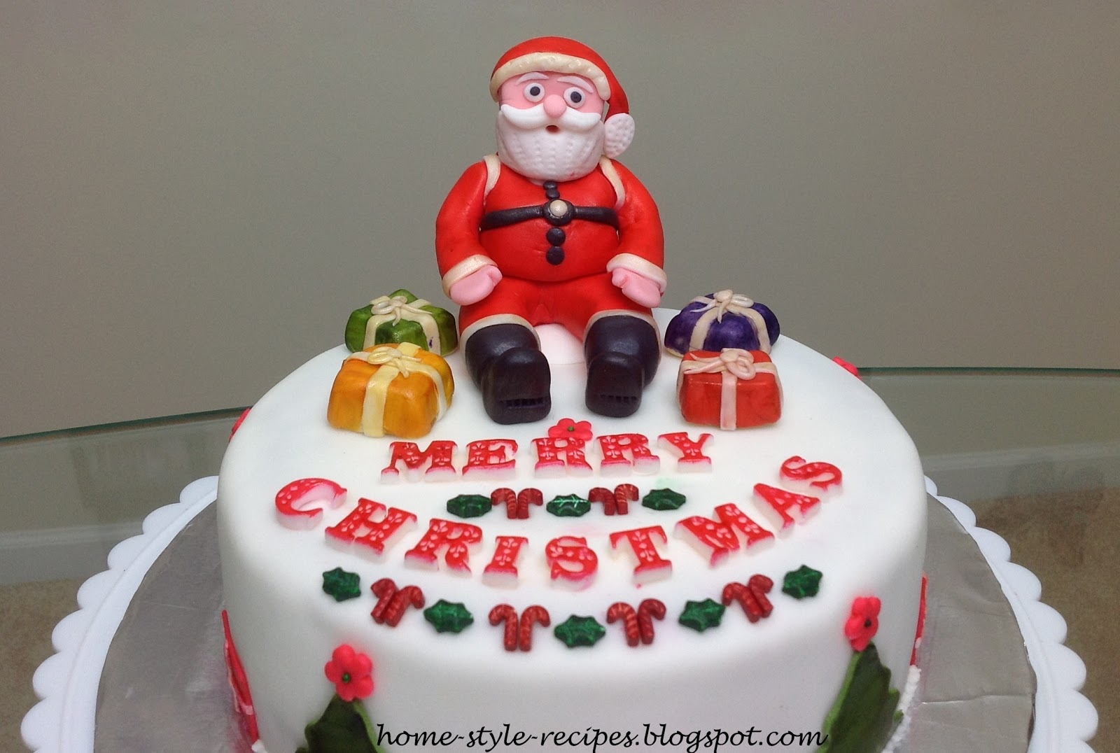 Share-A-Recipe: Santa Cake