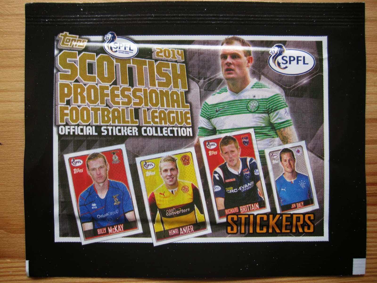 Only Good Stickers: Topps Scottish Professional Football League 2014