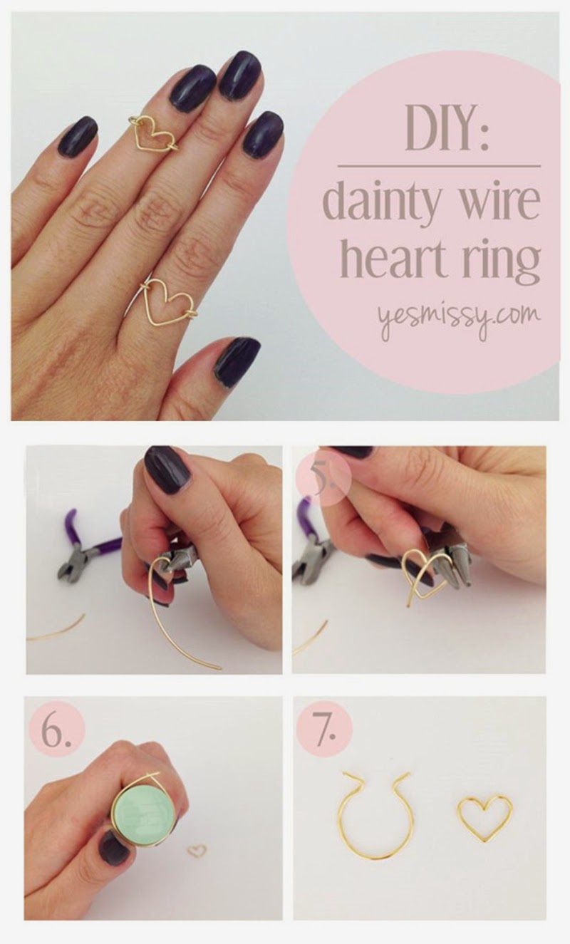 Crafting Wire: Easy Wire Heart Jewelry for Valentine's Day