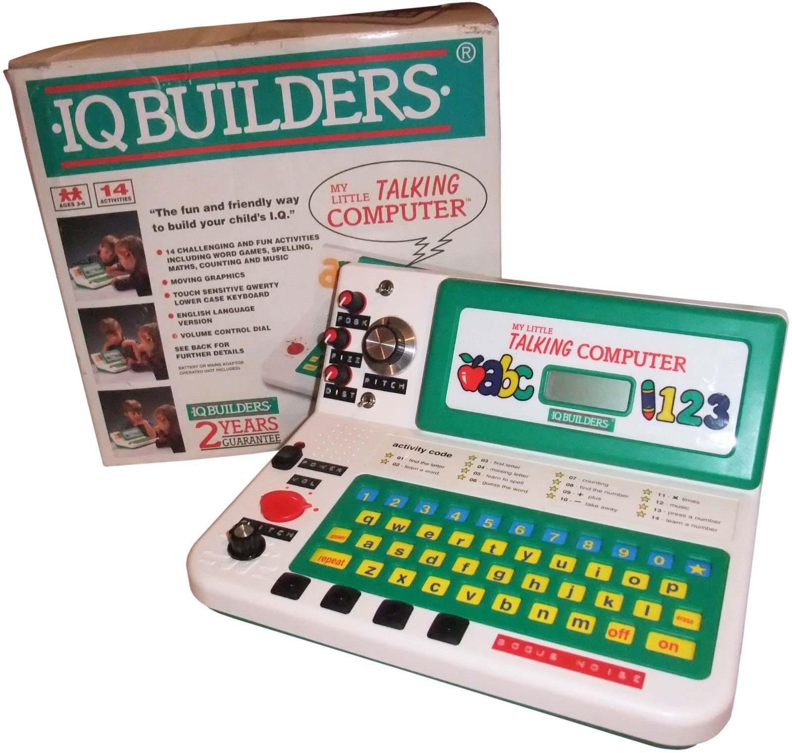 MATRIXSYNTH: CIRCUIT BENT VTECH IQ BUILDERS TALKING COMPUTER - 14 ...