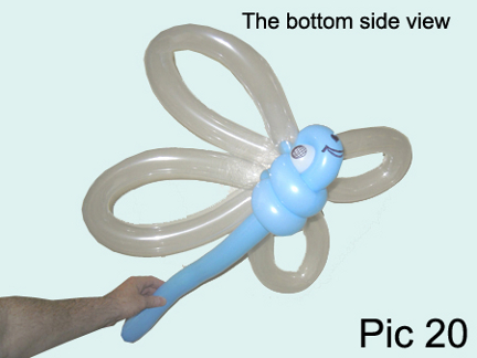 CLASSICAL: How to make balloon dragonfly. Balloon caterpillar