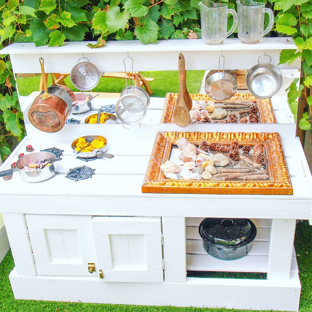 Our custom mud kitchen! | Transforming our Learning Environment into a ...